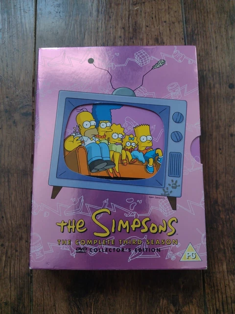THE SIMPSONS - The Complete Third Season (DVD Collection, 2003) £2.00 ...