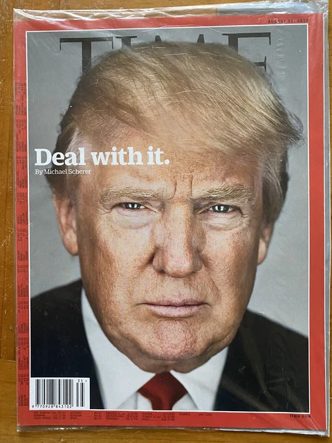 TIME MAGAZINE 2015 Deal With It Donald Trump Campaign Issue No Label ...