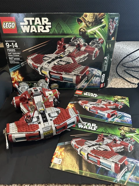 LEGO STAR WARS Jedi Defender-class Cruiser (75025) 100 % complet EUR ...