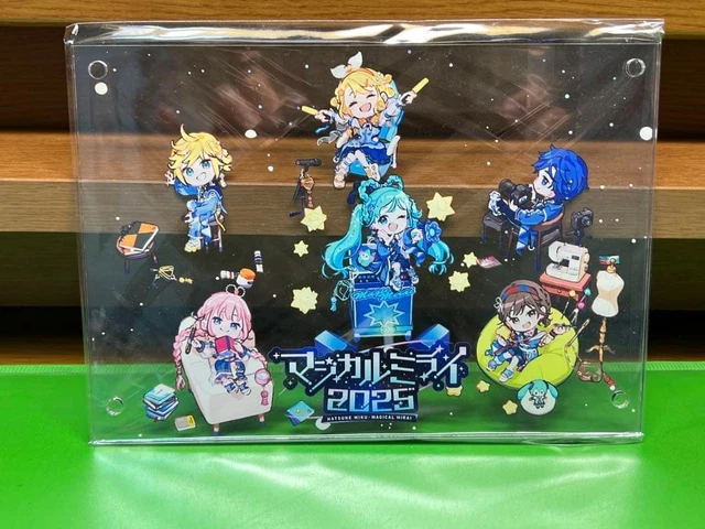HATSUNE MIKU MAGICAL Mirai 2025 Limited Edition Acrylkarton enthalten ...