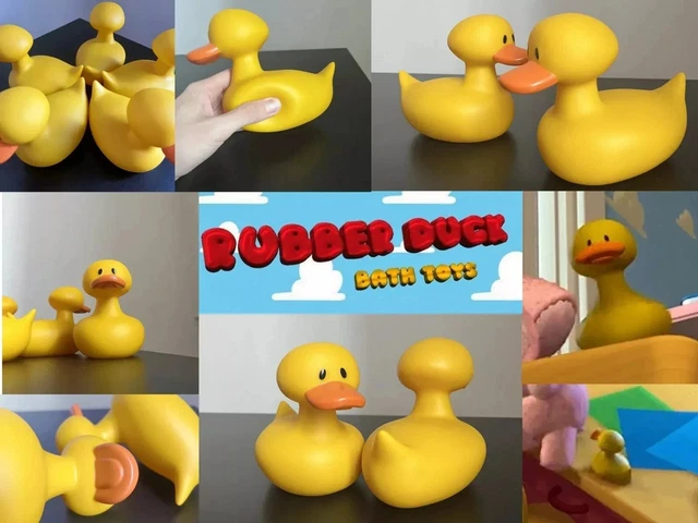 TOY STORY ANDY'S Room Rubber Duck Pixar Disney Thinkway Toys Rare Woody ...