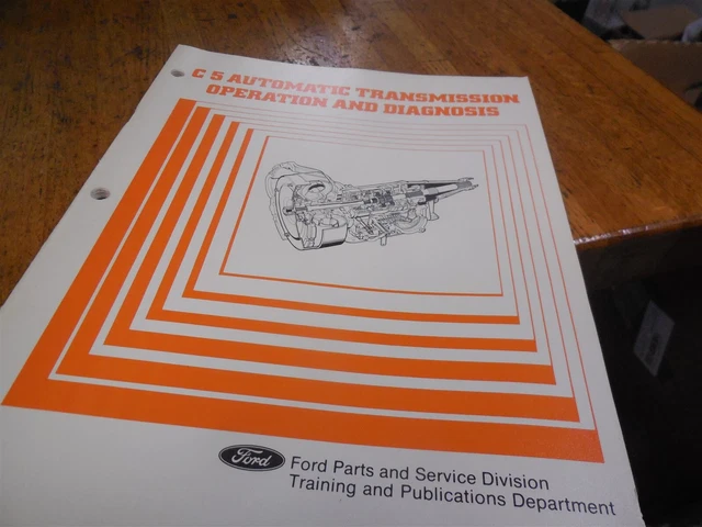 1981+ FORD C5 Transmisión Automática Operación Diagnosis Tienda ...