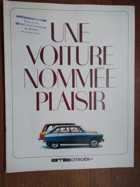 ANCIEN CATALOGUE BROCHURE Citroën Ami8 EUR 10,00 - PicClick FR ANCIEN CATALOGUE BROCHURE Citroën Ami8 EUR 10,00 - PicClick FR