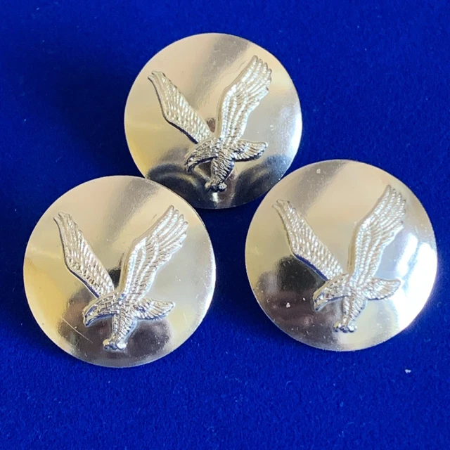 BRITISH ARMY UNIFORM Buttons Staybrite Army Air Corps X3 £1.99 ...