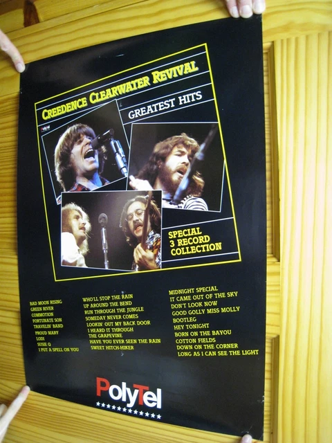 CREEDENCE CLEARWATER REVIVAL Affiche Ccr Greatest Hits Bande Tir ...