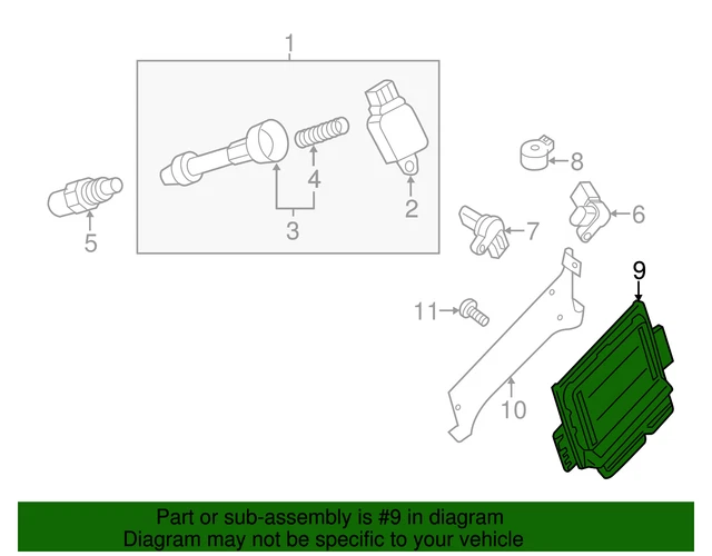 GENUINE NISSAN ENGINE Control Module (ECM) 23710-ZL05C $1,911.22 ...