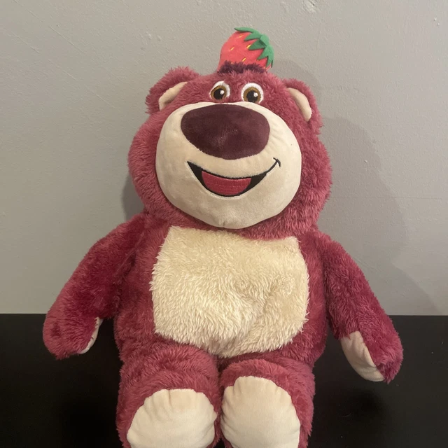 DISNEY PIXAR TOY Story 3 Lotso Bear Pink Plush Miniso 14 inch ...