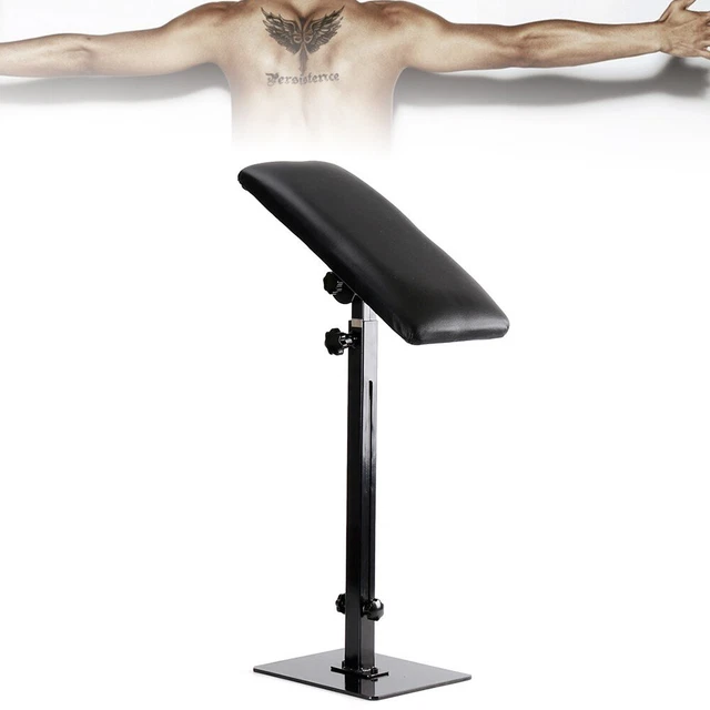 HEAVY DUTY IRON Tattoo Arm Leg Rest Full Armrest Tattoo Stand ...