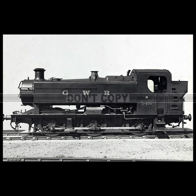 PHOTO T.000711 STEAM LOCOMOTIVE 9409 GREAT WESTERN RAILWAY GWR TRAIN £6 ...