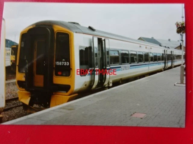 PHOTO BR Class 158 Express Sprinter Dmu No 158733 £1.65 - PicClick UK