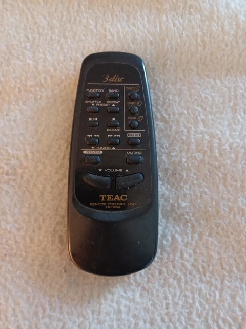Teac Cd Player Remote Control FOR SALE! - PicClick