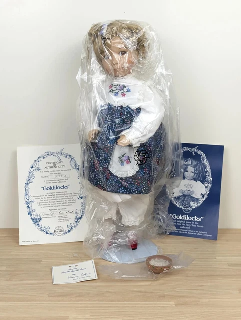 GOLDILOCKS 15& PORCELAIN Doll - Heroines from the Fairy Tale Forests ...