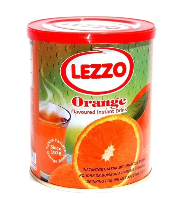 LEZZO TURKISH INSTANT Tea Orange Apple Fruit Granule Drink Powder Hot ...