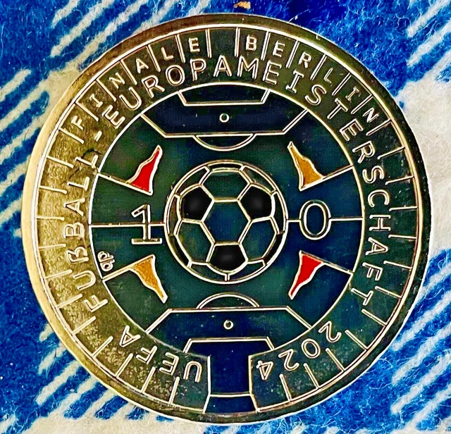 11 EURO MÜNZE UEFA Fußball-EUROPAMEISTERSCHAFT 2024 Deutschland ...