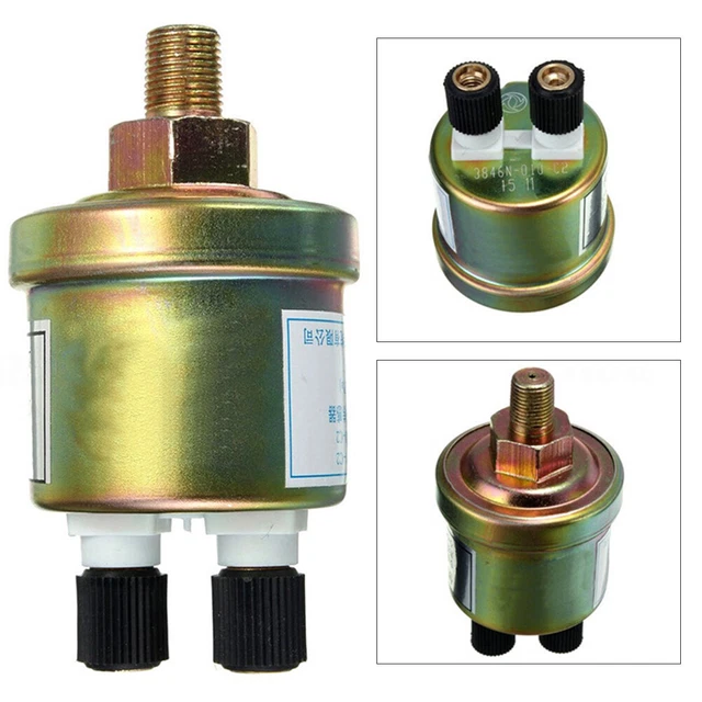 OIL PRESSURE SENSOR Engine 1/8 NPT Oil Pressure Switch Gauge Sender Sending Unit £10.79 ...