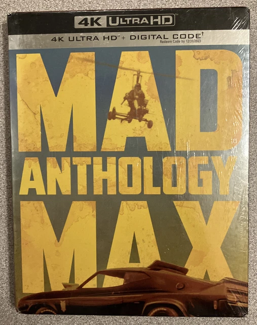 MAD MAX ANTHOLOGY 4K UHD Blu-Ray And Digital Code New $33.74 - PicClick