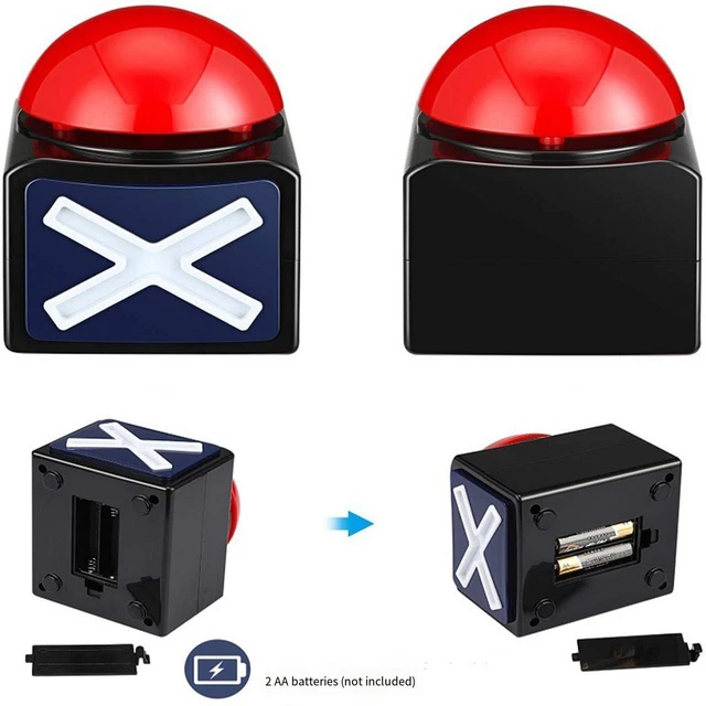 SPANNENDE GAME BUZZERS Ideal für Familientreffen und für ...