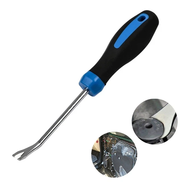 NAIL PULLER REMOVER Pry Bar Tool V-Type Screwdriver Repair-Tool Car ...
