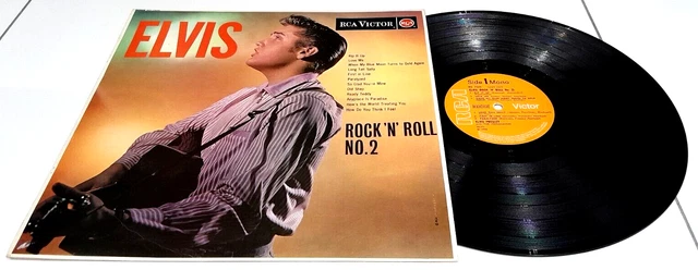 ELVIS PRESLEY Rock 'N' Roll No 2 album MONO SMALL ORANGE LABEL RD 7528 ...