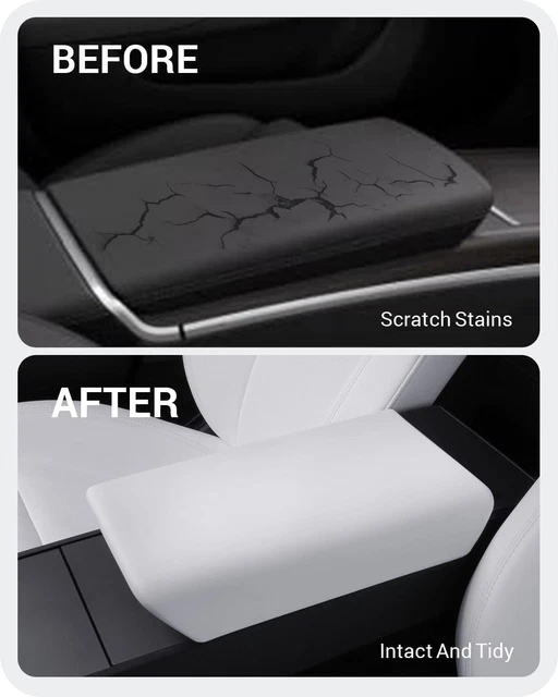 CENTER CONSOLE ARMREST Cover for 2026 Tesla Model Y Juniper Model 3 ...