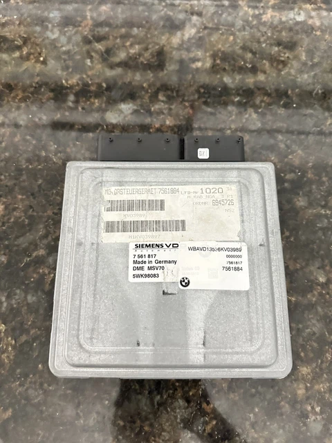 2006 BMW 325I 525i 3.0L ECM Engine Computer Control Module ECU DME 7 ...