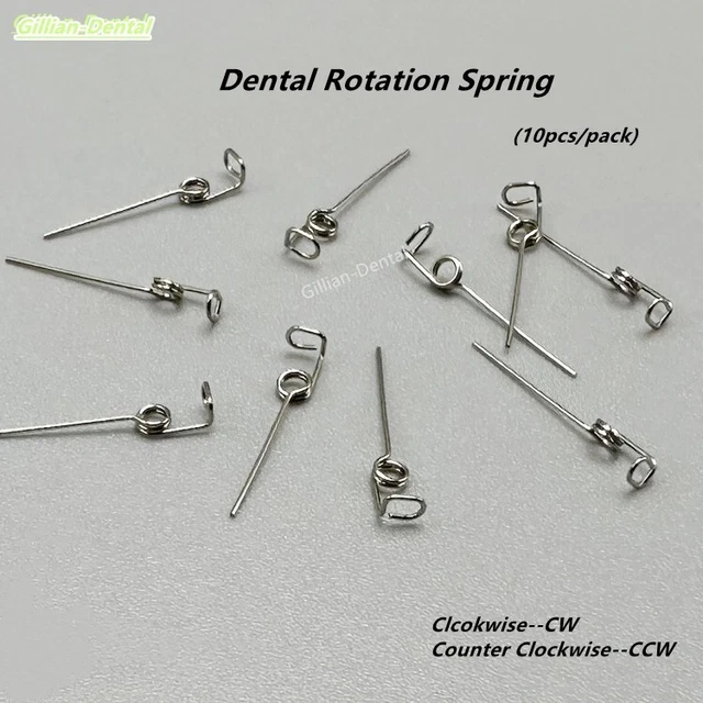 DENTAL ORTHODONTIC ROTATING Spring Square Wire Uprighting CW/CCW ...