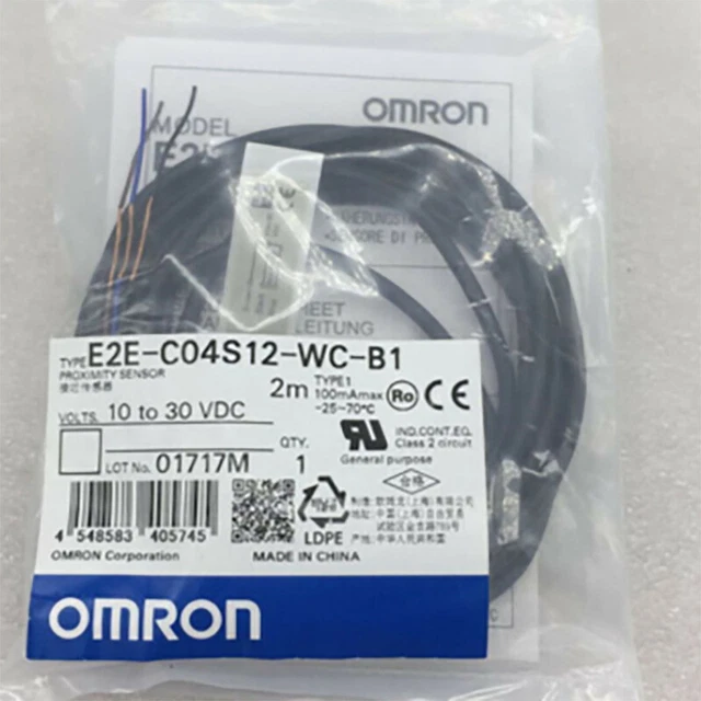 1PCS NEW FOR OMRON E2E-C04S12-WC-B1 Proximity switch sensor 2M EUR 18,37 - PicClick DE