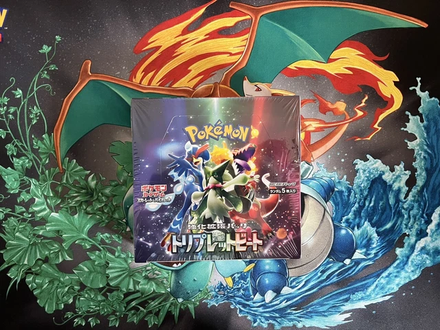 POKEMON TCG JAPANESE Triple/Triplet Beat sv1a Booster Box 30 Packs New Sealed EUR 87,51 ...