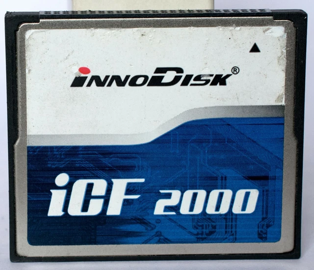INNODISK ICF 2000 128mb compact flash card. £5.00 - PicClick UK