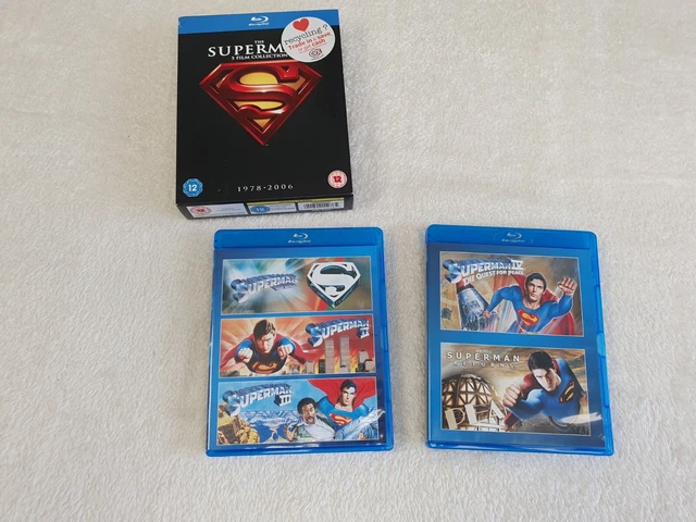 SUPERMAN (1978-2006) 5 Film Collection Blu-Ray Box Set The Ultimate ...
