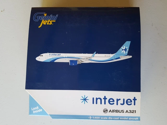 GEMINI JETS 1:400 Airbus A321 Interjet EUR 29,00 - PicClick DE