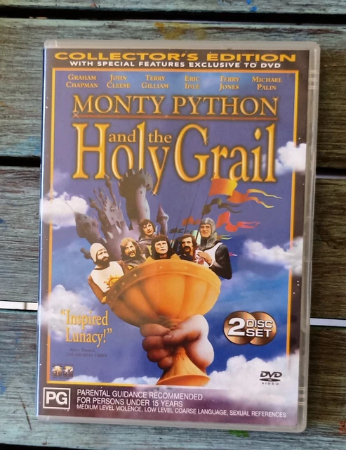 MONTY PYTHON AND The Holy Grail. 2 DVD Set. 2003 Collectors Edition $15 ...