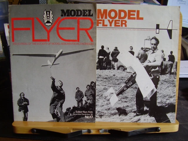 2 X MODEL Aircraft Mags Model Flyer # 16 # 17 Terry Manley Cliff ...