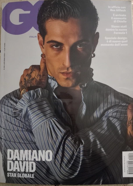 DAMIANO DAVID NEU Gq Italien Magazin April/Mai 2025 Ben Affleck Look ...