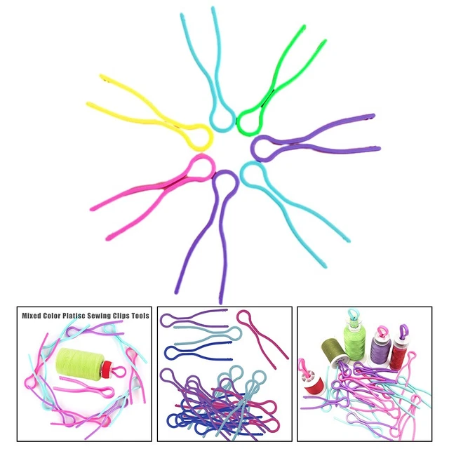 PACK DE 20 clips bobine à coudre fil clip piscine support de rangement ...