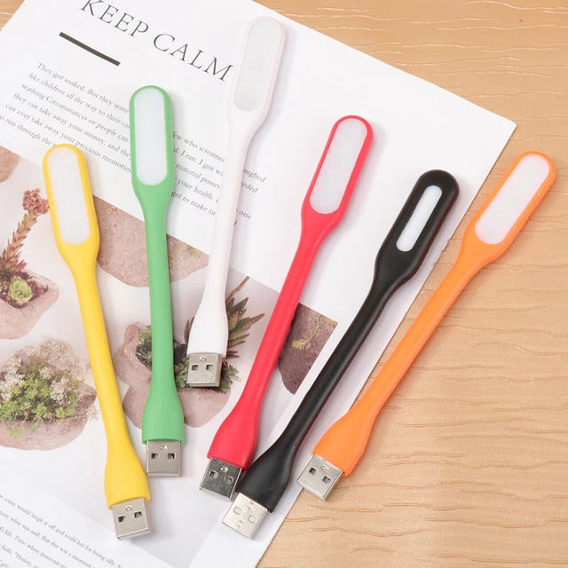 8 PCS KEYBOARD Lamp Computer Desk Reading Usb Light Usb Reading Tiny ...