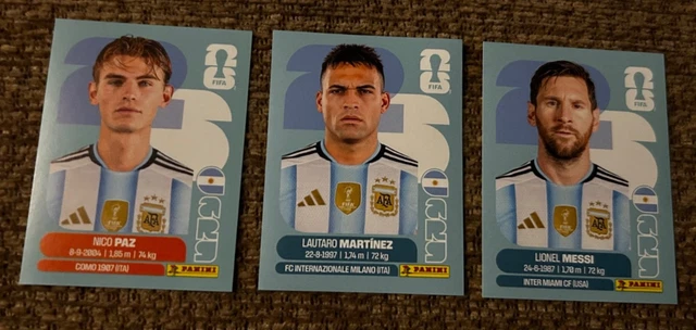 &PANINI FIFA WORLD Cup 2026 stickers – 50+ stickers including Messi ...