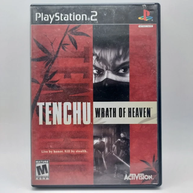 TENCHU : WRATH of Heaven (Sony PlayStation 2, 2003) carte CIB Reg ...