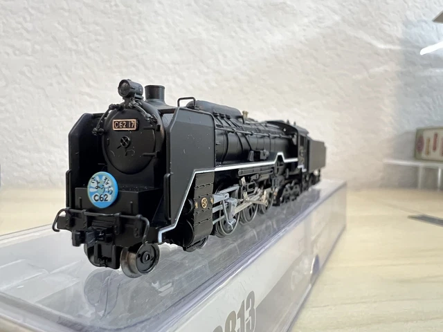 N SCALE JAPANESE Steam Locomotive MicroAce JNR Class C62 4-6-4 Hudson ...