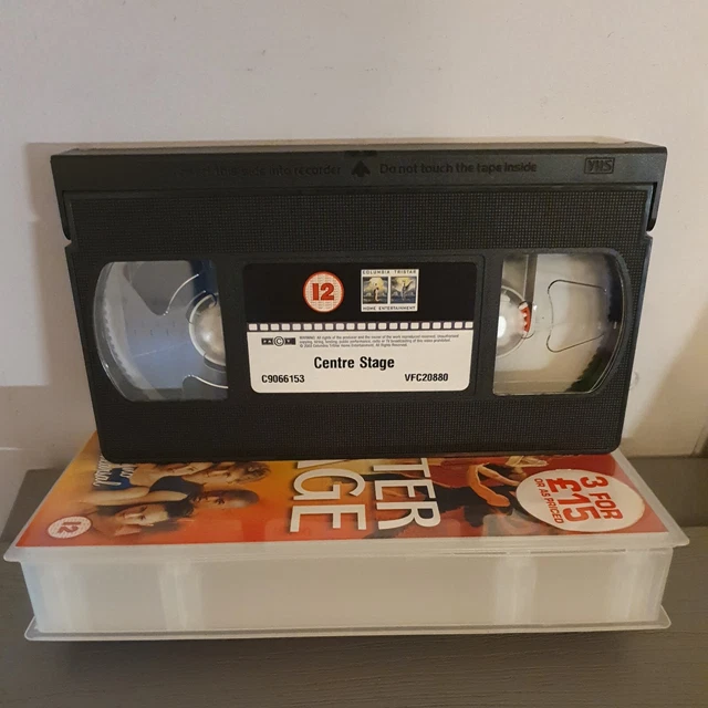 CENTER STAGE VHS Video Tape 2000 Dance Ballet Movie Teen Film Zoe ...
