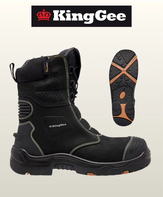KINGGEE BENNU PRO 9 Boot Stitch SRC Sole Steel Cap Workwear K28006 $204.95 - PicClick AU