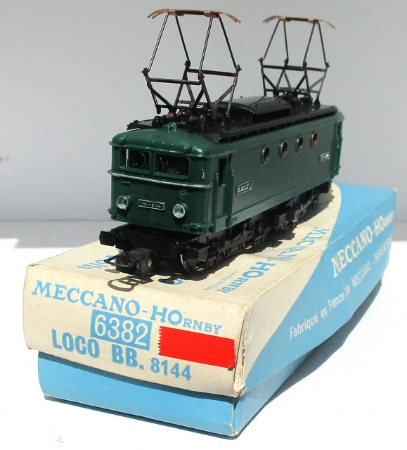 MECCANO HORNBY LOCO électrique BB CC 8100 8144 SNCF HO BO EUR 45,00 ...