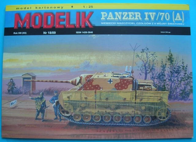 MODELIK 18/2009 - Deutscher Jagdpanzer Panzer IV/70 (A) EUR 44,00 ...