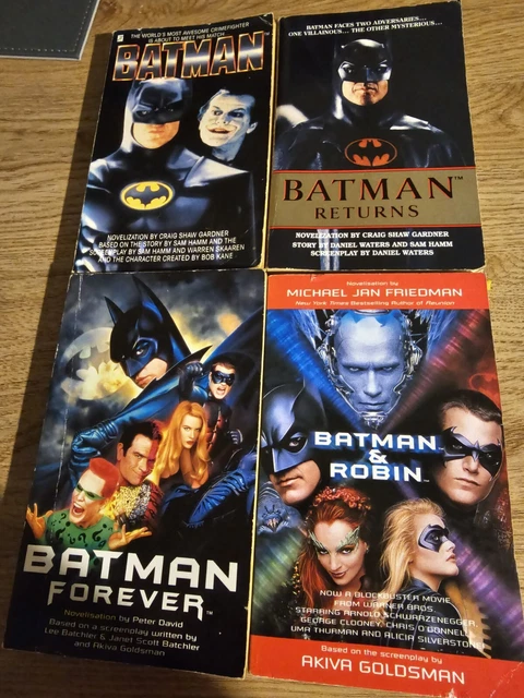 BATMAN BATMAN RETURNS Batman Forever Batman and Robin Book Collection £ ...