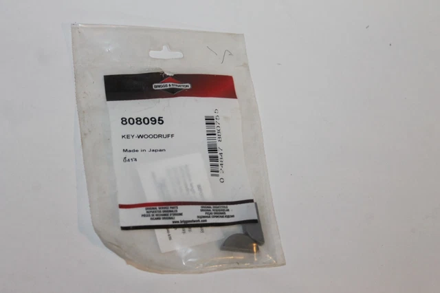 BRIGGS & STRATTON Woodruff Key NEW Genuine OEM 808095 Set of 2 EUR 11 ...