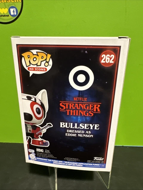 FUNKO POP TV Stranger Things Bullseye Dressed as Eddie Munson Target ...