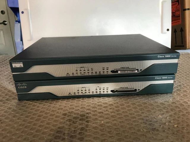 CISCO 1800 SERIES Integrated Services Router Cisco 1812 With 32MB ...