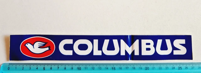 ADESIVO COLUMBUS STICKER AUTOCOLLANT ADHESIVE VINTAGE 80s ORIGINAL EUR ...
