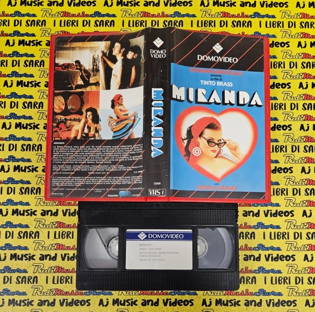 VHS FILM MIRANDA Tinto Brass serena grandi a. occhipinti DOMOVIDEO ...