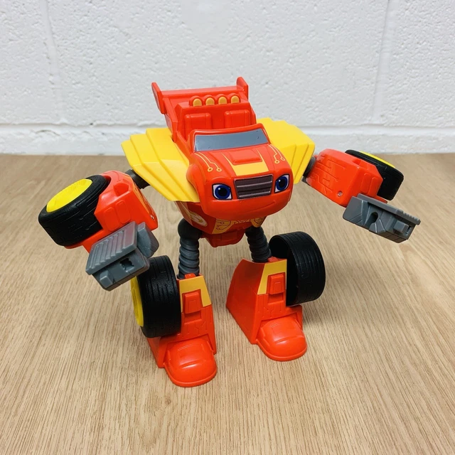 NICKELODEON BLAZE AND the Monster Machines Robot Riders Transforming ...